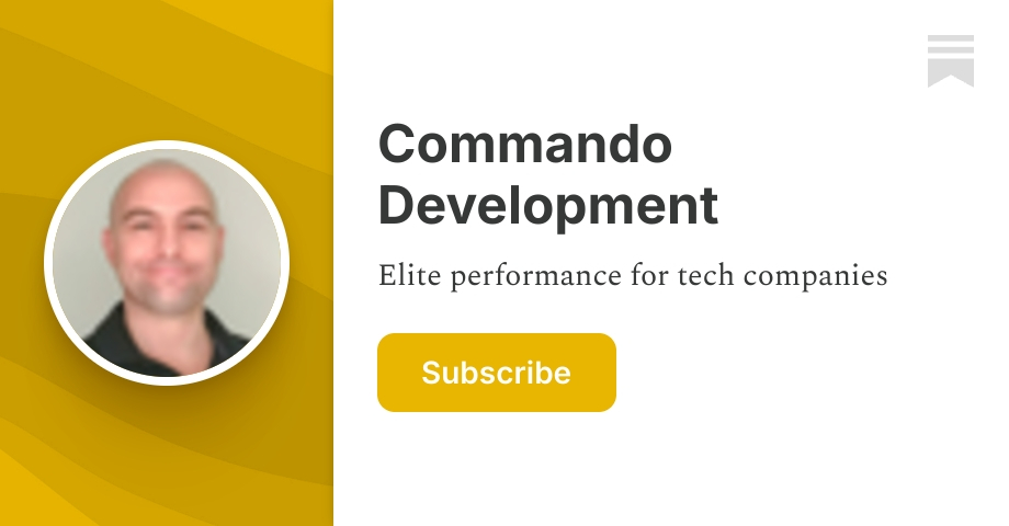 Commando Development | Ben Ford | Substack