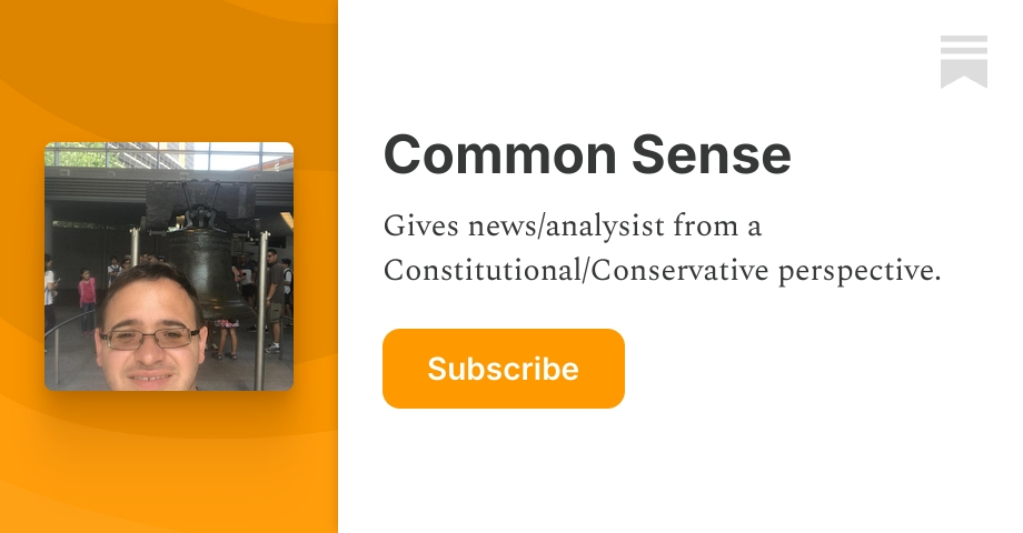 Common Sense | Levi Mikula | Substack