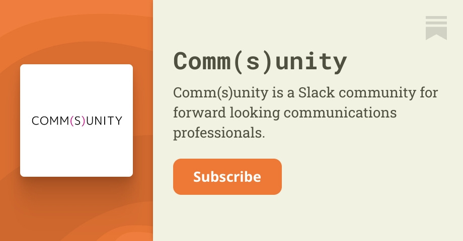 About - Comm(s)unity