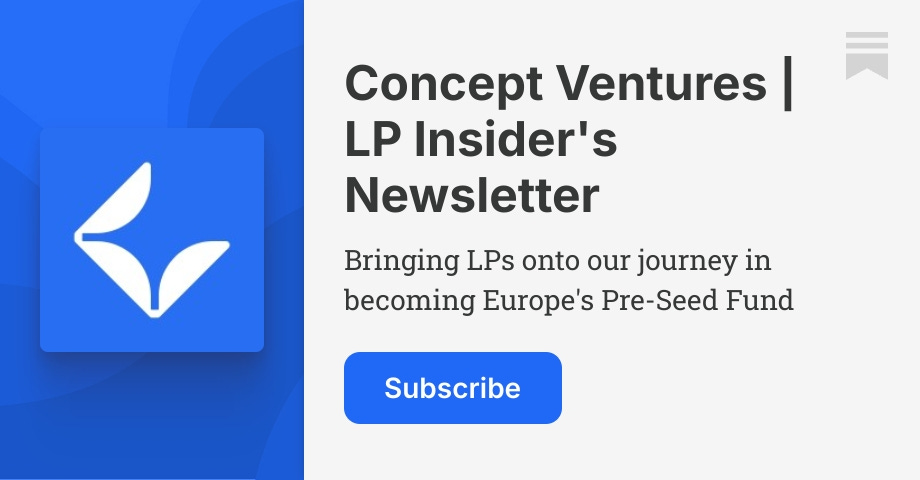 Concept Ventures | LP Insider's Newsletter | Substack