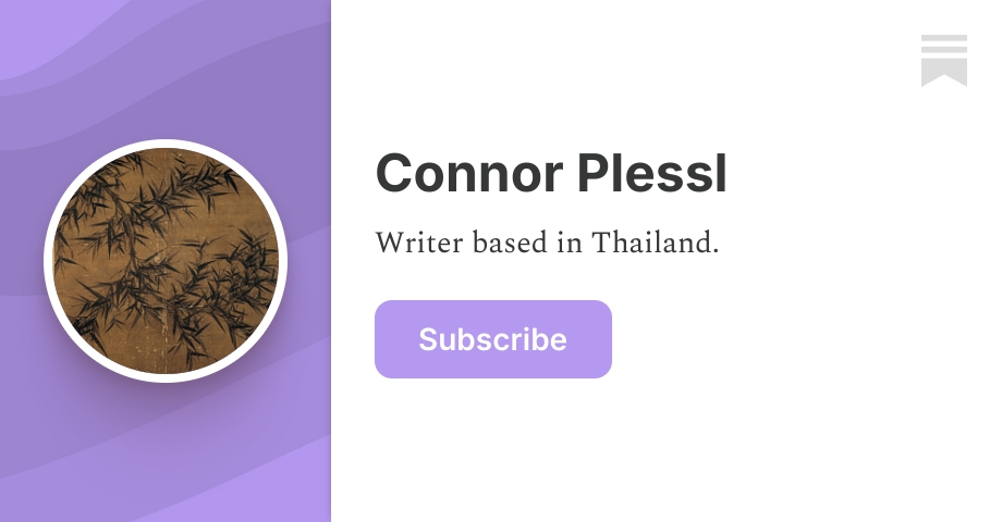 Connor Plessl | Asian Wanderings | Substack