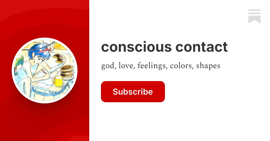 conscious contact | Ruby Ted | Substack
