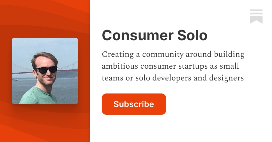 Consumer Solo | Matt Kandler | Substack
