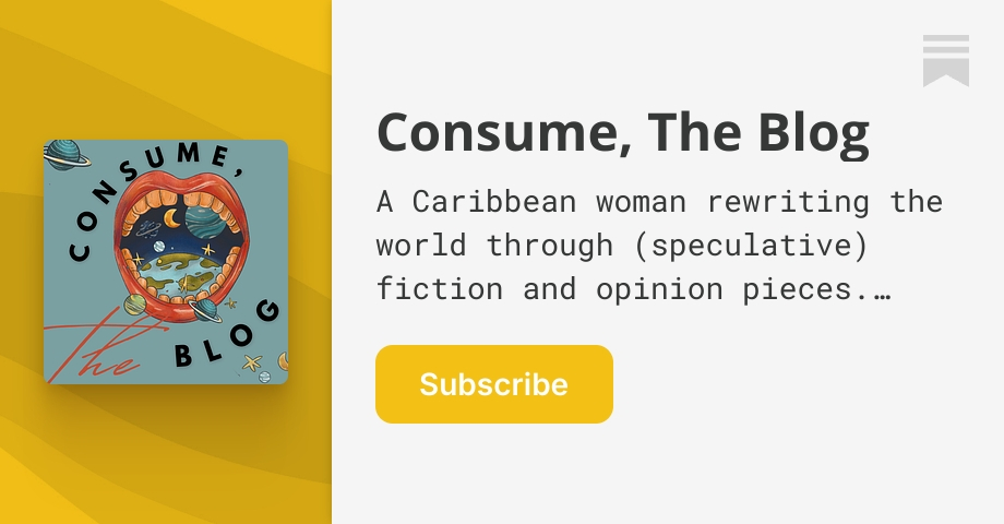 Intro - by NJ - Consume, The Blog