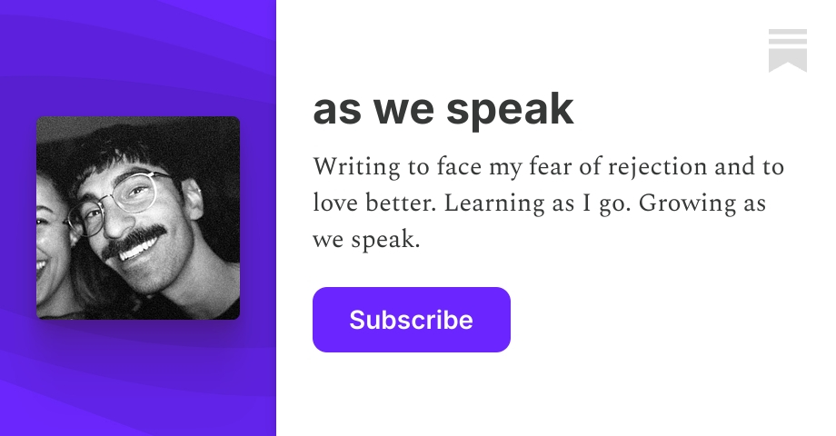 as we speak | eddie | Substack