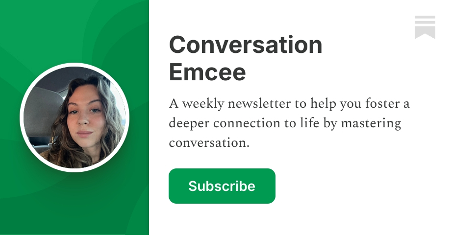 Conversation Emcee | Ceci | Substack