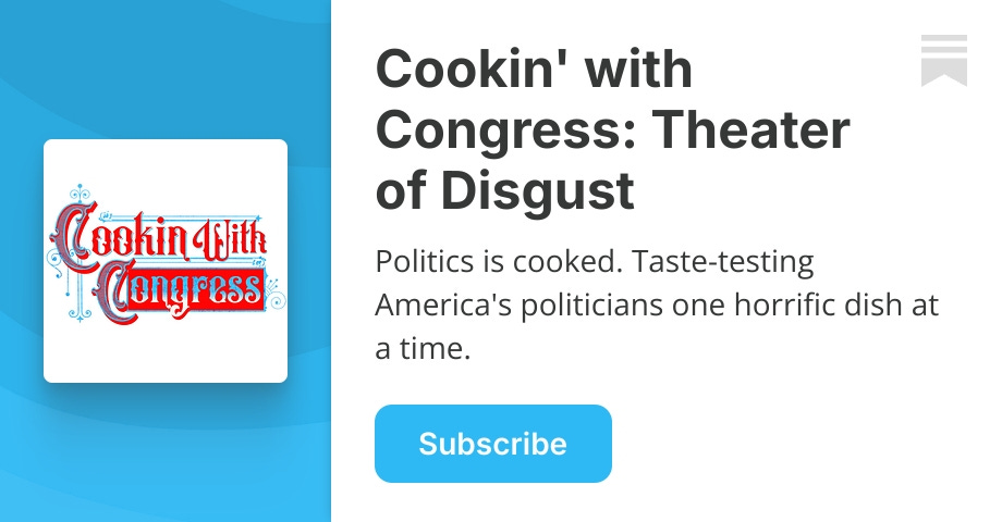 Substacks recommended by Bennett Rea | Cookin' with Congress: Theater ...