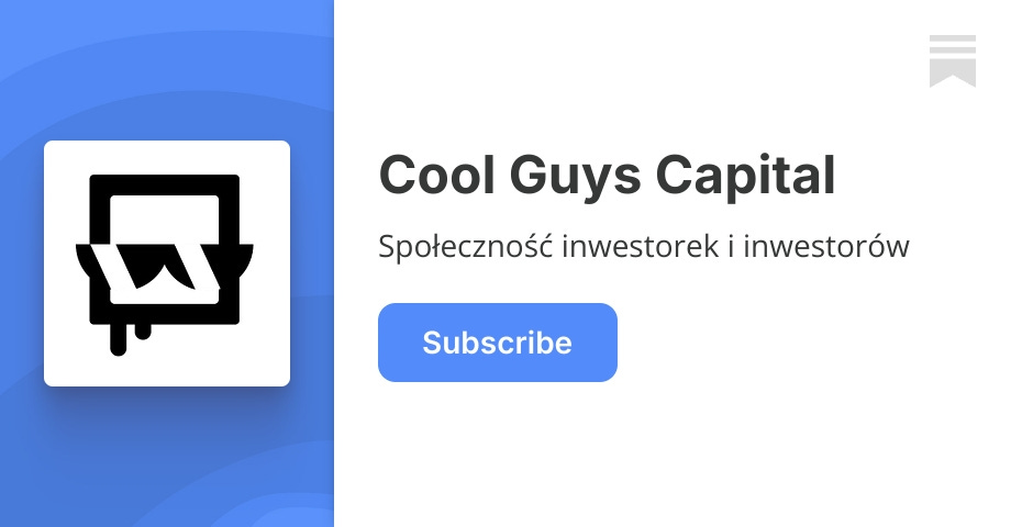 Cool Guys Capital | Substack