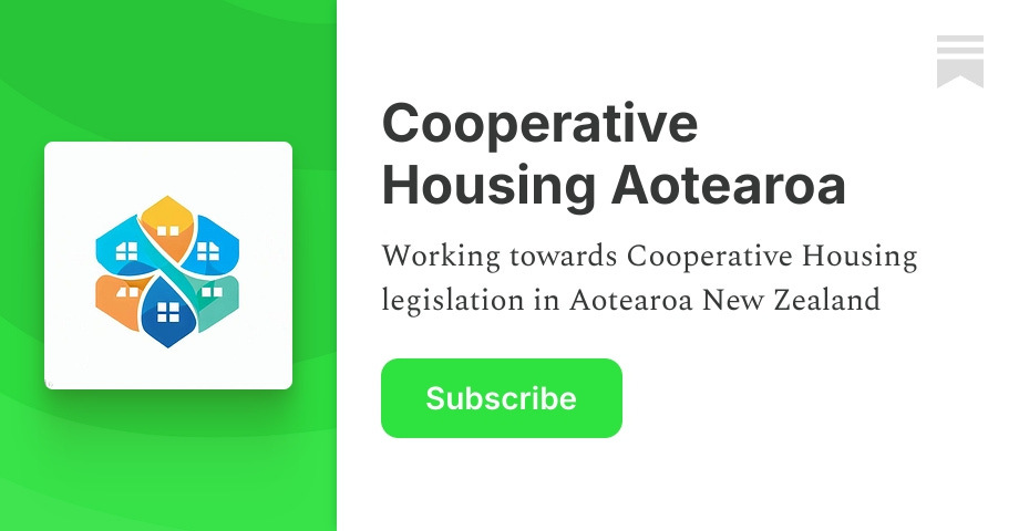 Cooperative Housing Aotearoa | Cooperative Housing Collective | Substack