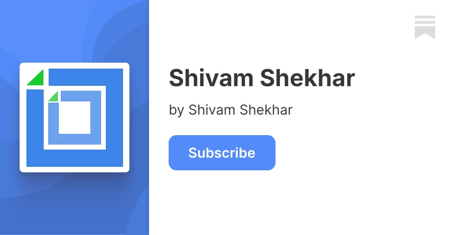 About - Shivam Shekhar