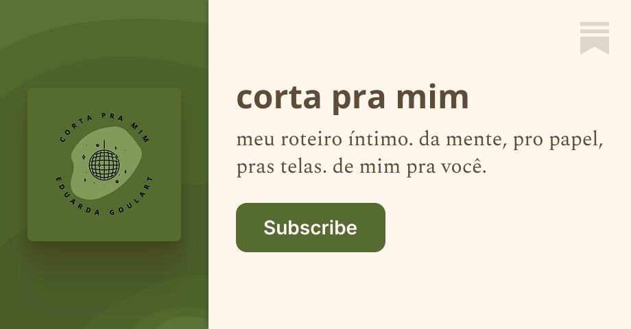 corta pra mim | Eduarda | Substack