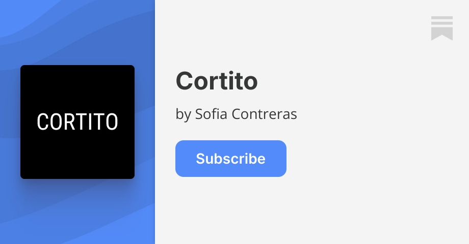 Cortito | Sofia Contreras | Substack