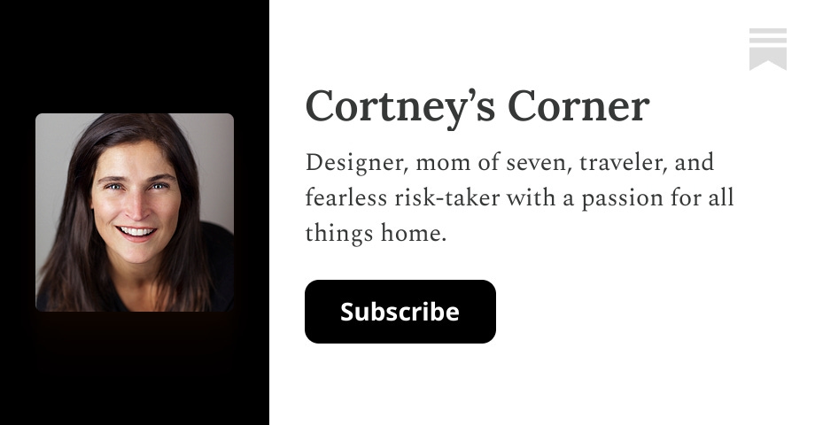 Cortney’s Corner | Cortney Novogratz | Substack