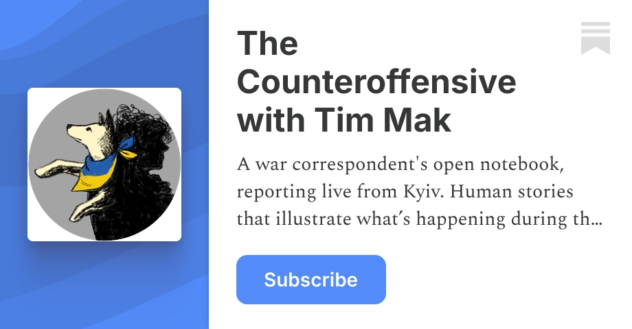 The Counteroffensive with Tim Mak | Substack