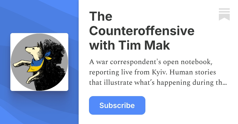 The Counteroffensive with Tim Mak | Substack