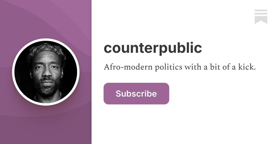 counterpublic | Lester K Spence | Substack