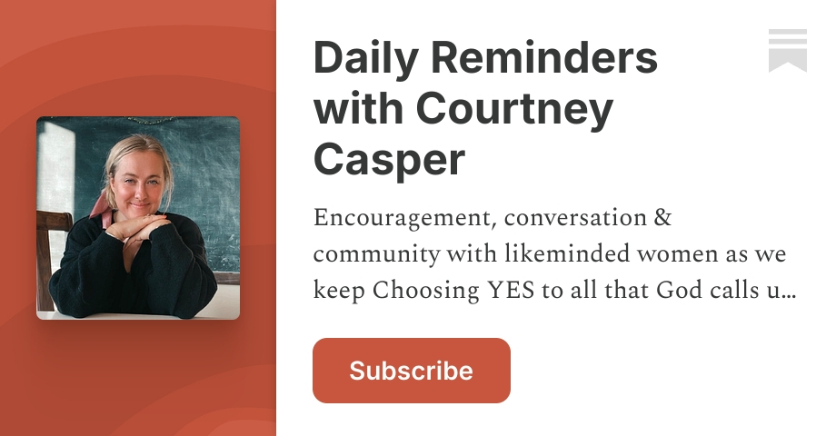 Reminder: Sabbath Edition