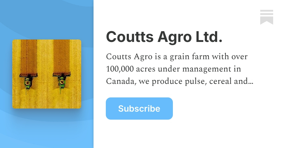 Coutts Agro Ltd. | Substack