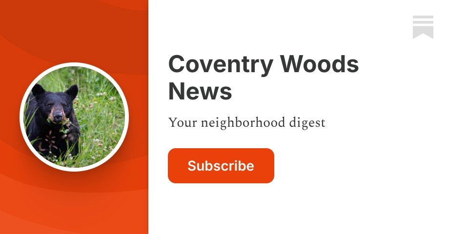 Coventry Woods News | Substack