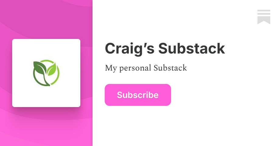 Soda Alternatives - Craig’s Substack