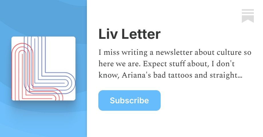 Liv Letter | Olivia Craighead | Substack