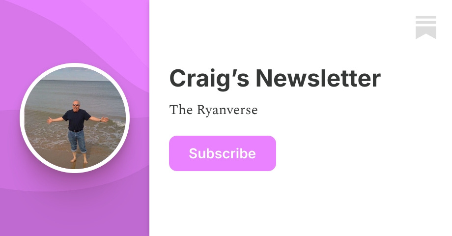 Craig’s Newsletter | Craig Robertson | Substack