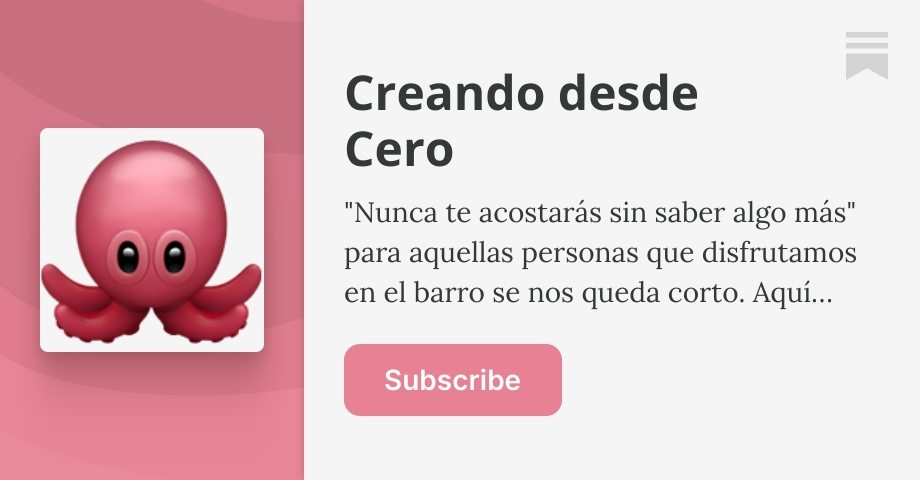 Creando desde Cero | Maddie de la Gándara | Substack