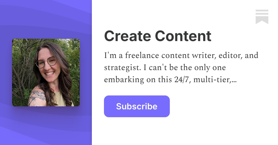 Create Content | Shannon | Substack