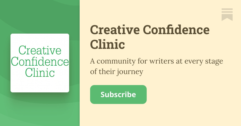 Creative Confidence Clinic | Daisy Buchanan | Substack