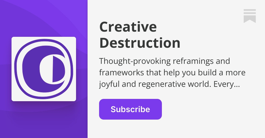 Creative Destruction | Thomas Klaffke | Substack