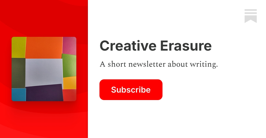 Creative Erasure | Niamh | Substack