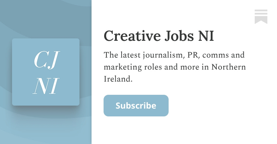 Creative Jobs NI | Niamh Burns | Substack