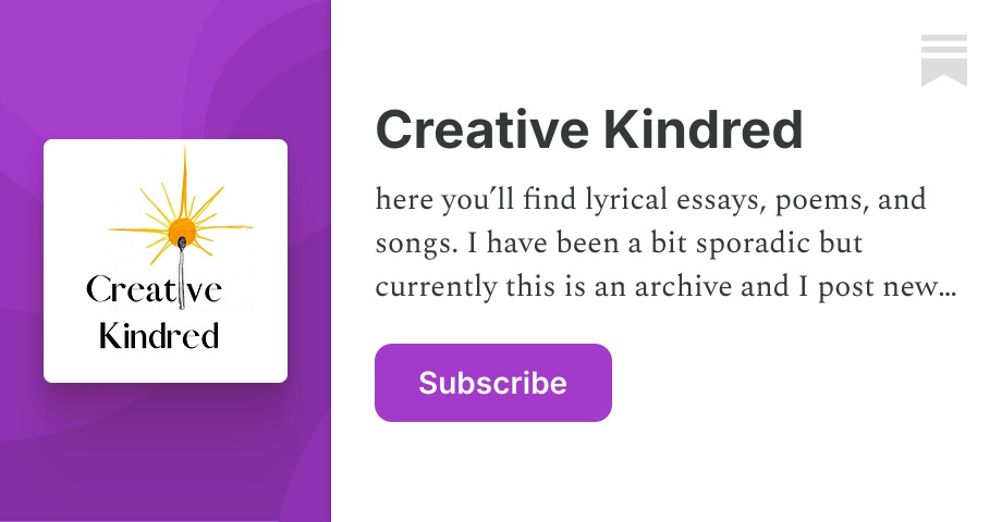 Creative Kindred | matthew omowale anthony | Substack