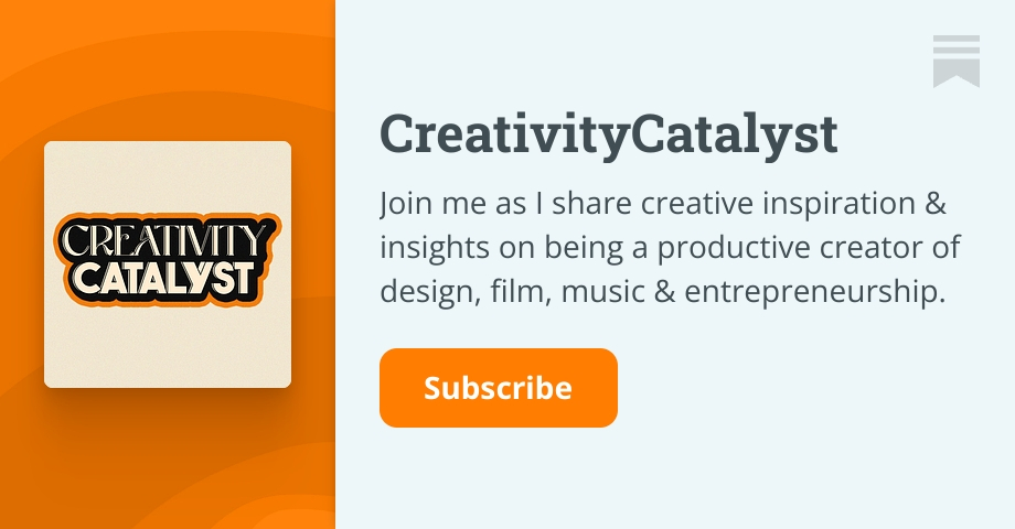 CreativityCatalyst | ryanKay | Substack
