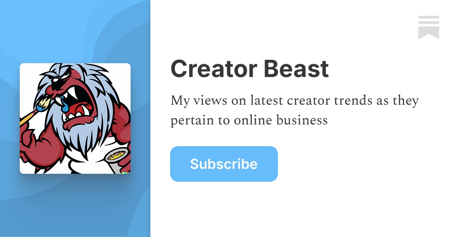 Creator Beast | Substack