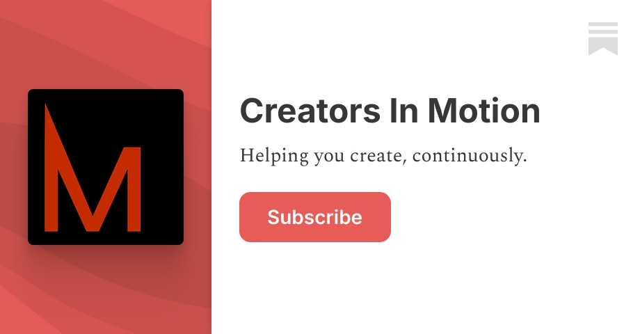 Creators In Motion | Simão Freitas | Substack