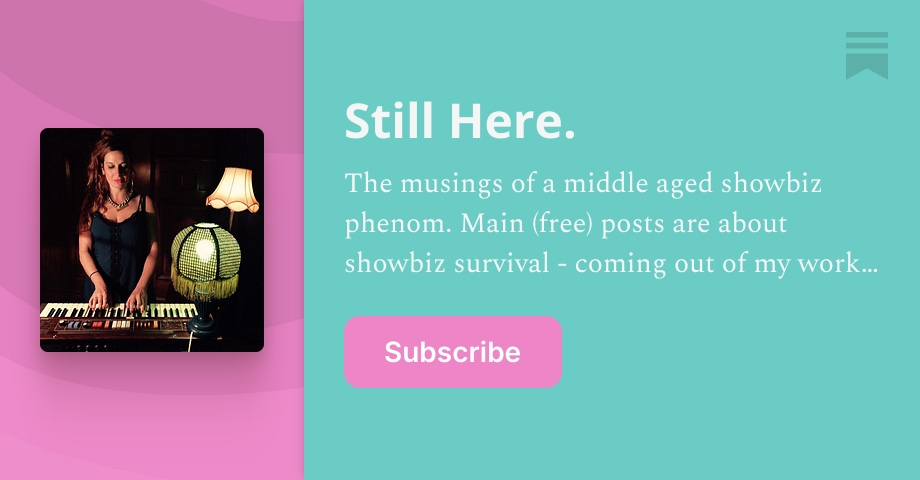 Still Here. | Annie Siddons | Substack