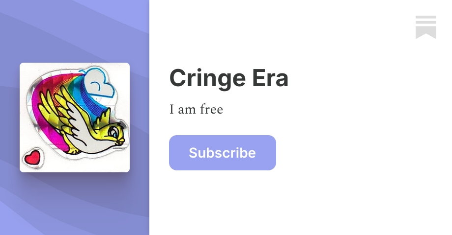 Cringe Era | Leslie Campisi | Substack