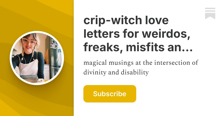 crip-witch love letters for weirdos, freaks, misfits and mischief ...