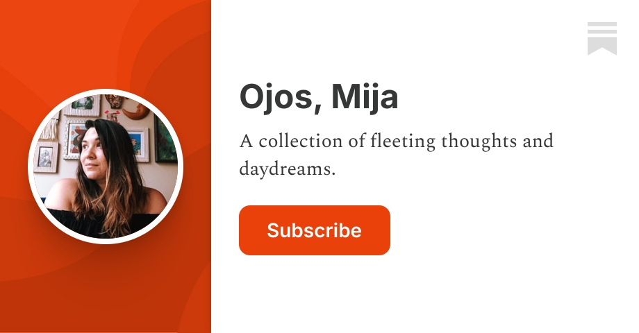 Ojos, Mija | cristina marie | Substack