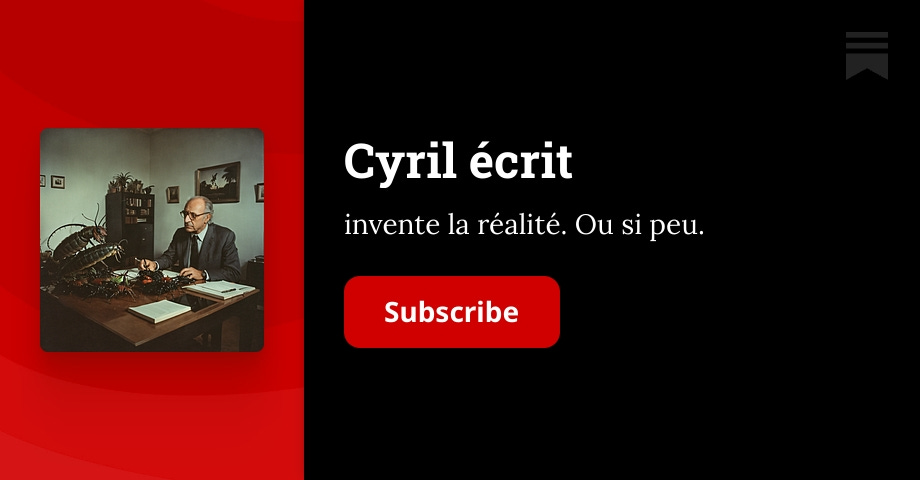 Cyril écrit | CrlMrtt | Substack