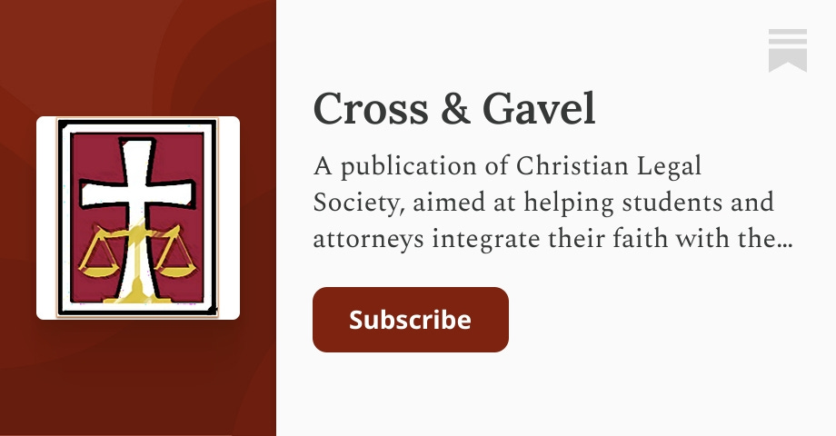 Cross & Gavel | Anton Sorkin | Substack