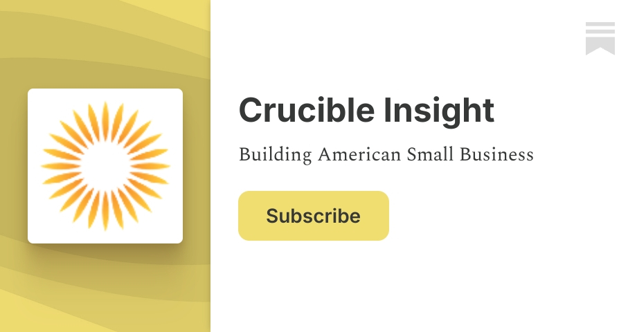 Crucible Insight | Substack