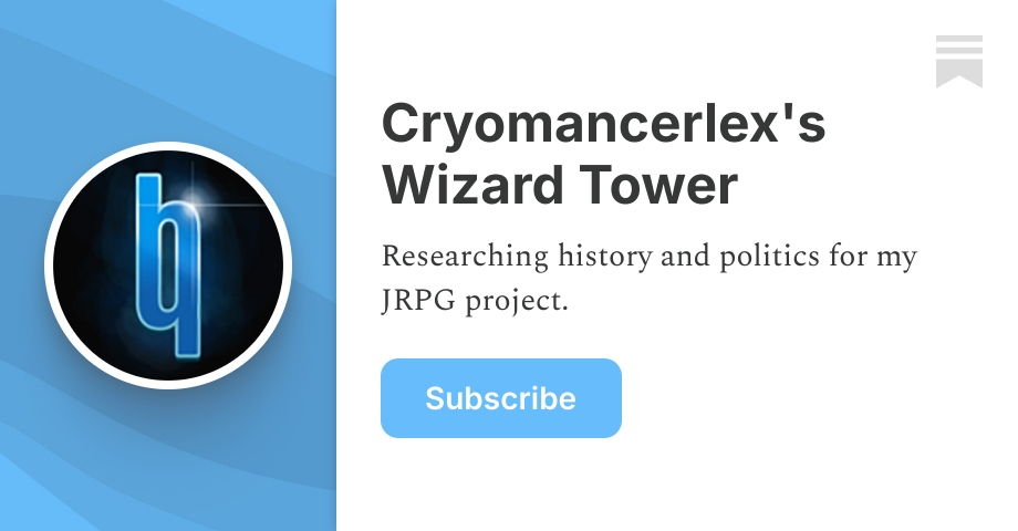 Cryomancerlex's Wizard Tower | José Rosales | Substack