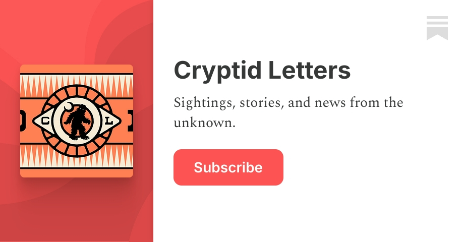 Cryptid Letters | Matt Cohen | Substack