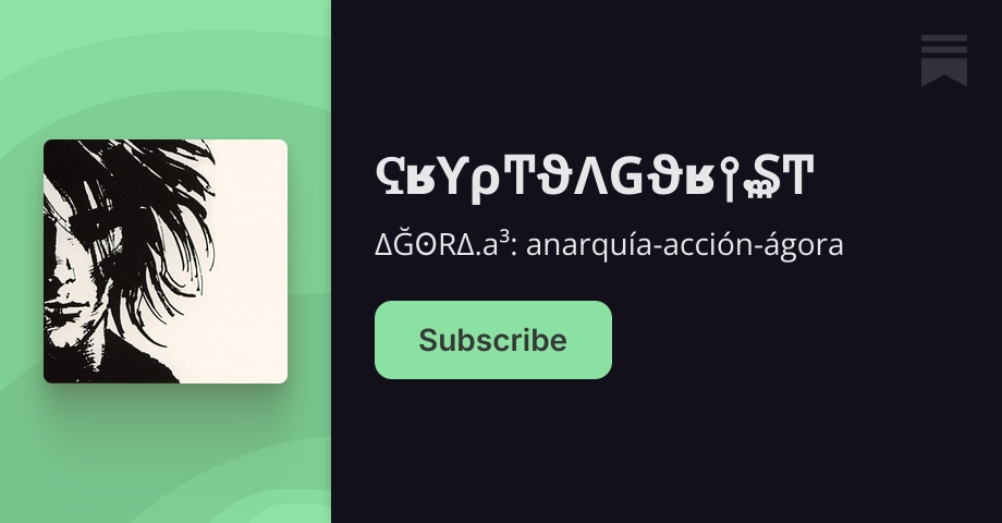 ϚʁϒρͲϑΛGϑʁ⫯₷Ͳ | Substack