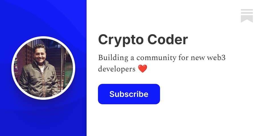 Crypto Coder | Substack