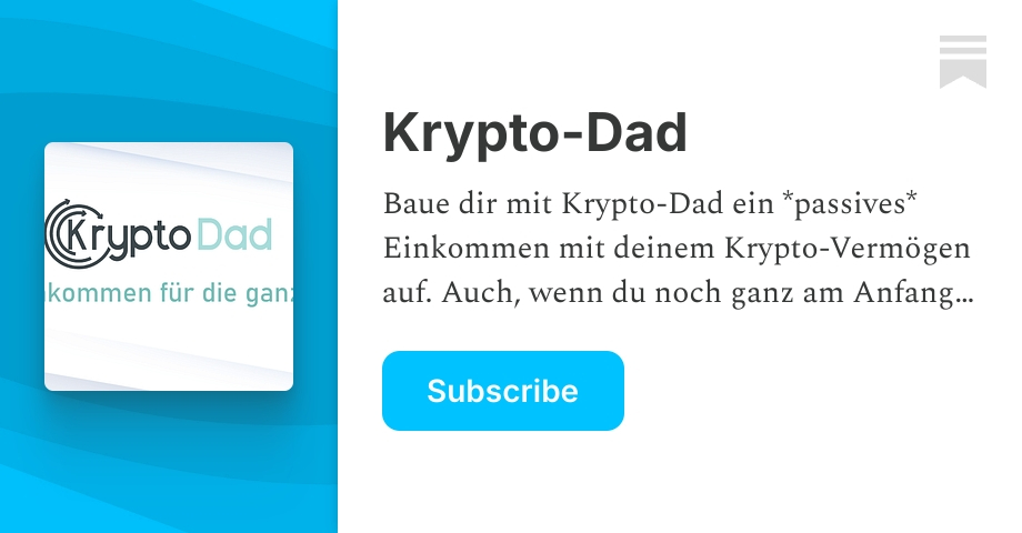 Krypto-Dad | Dima Vogel | Substack