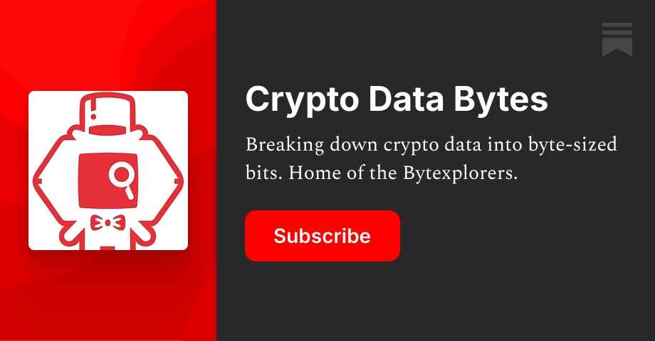 Crypto Data Bytes | Andrew Hong | Substack