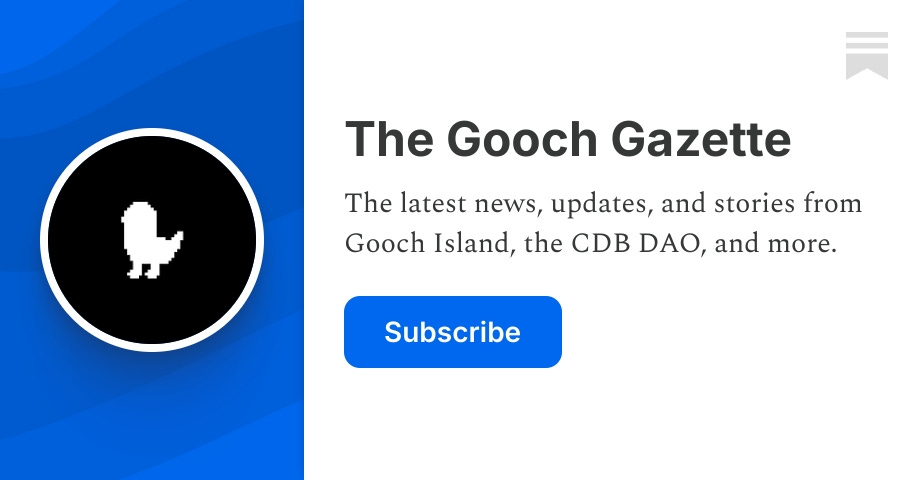 The Gooch Gazette | CryptoDickbutts | Substack